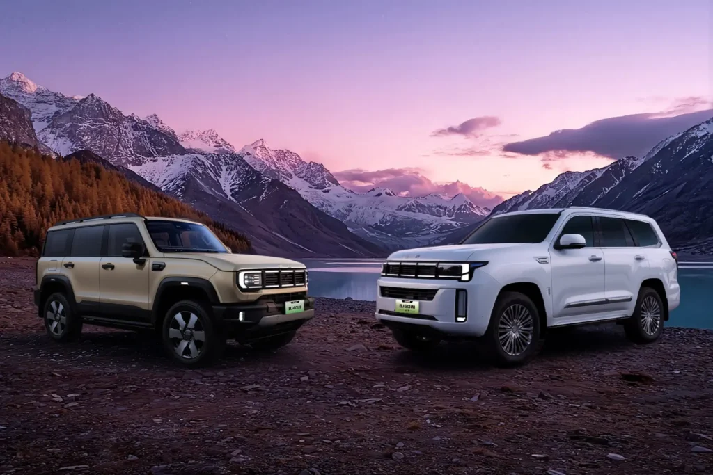 Представлена новая версия Baic BJ60 2026 Thunder Executive Edition