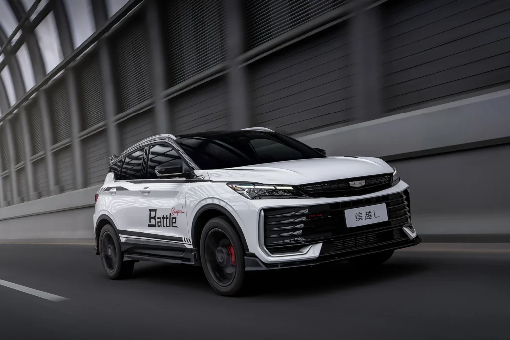 В Китае представлена новая версия Geely Coolray Battle Edition