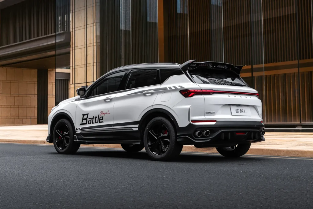 В Китае представлена новая версия Geely Coolray Battle Edition